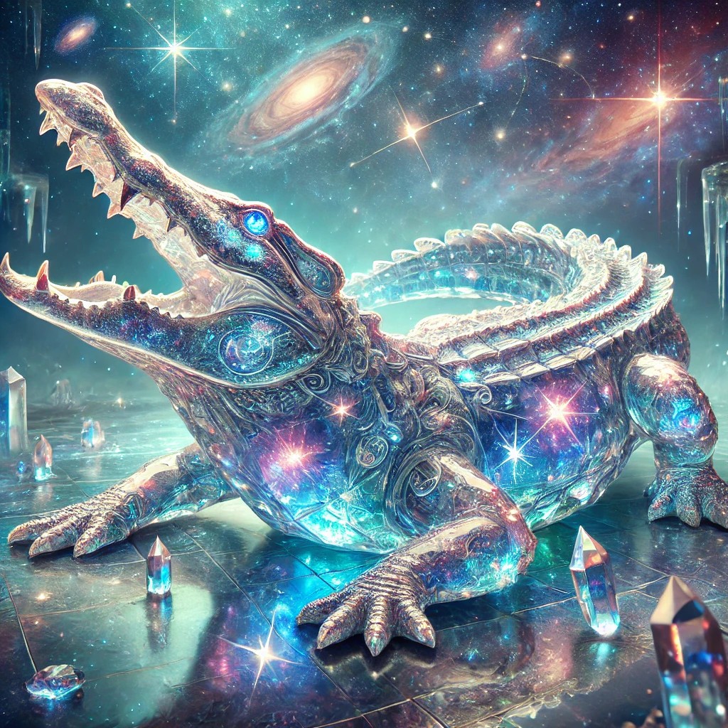 Starlight Crocodile Crystal – MoriiHub