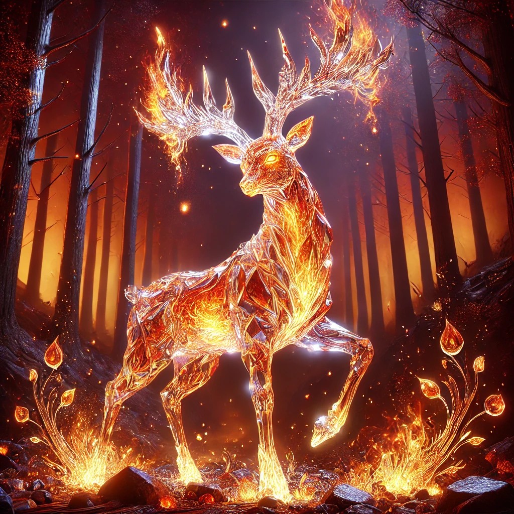 Fire Deer Crystal – MoriiHub