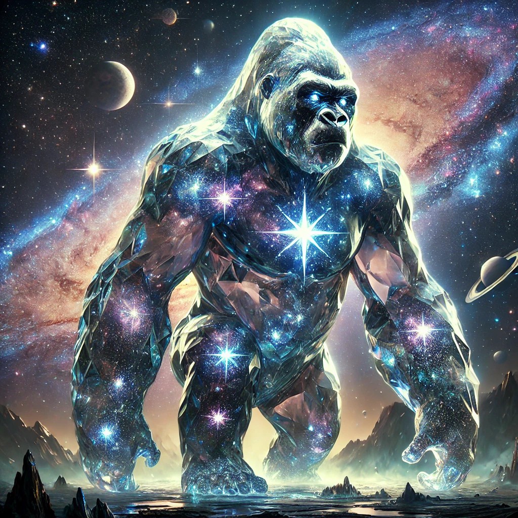 Starlight Gorilla Crystal – MoriiHub