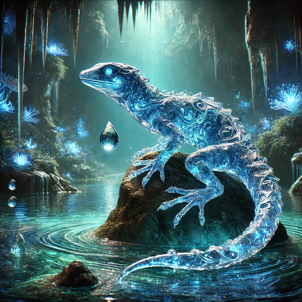 Water Lizard Crystal – MoriiHub