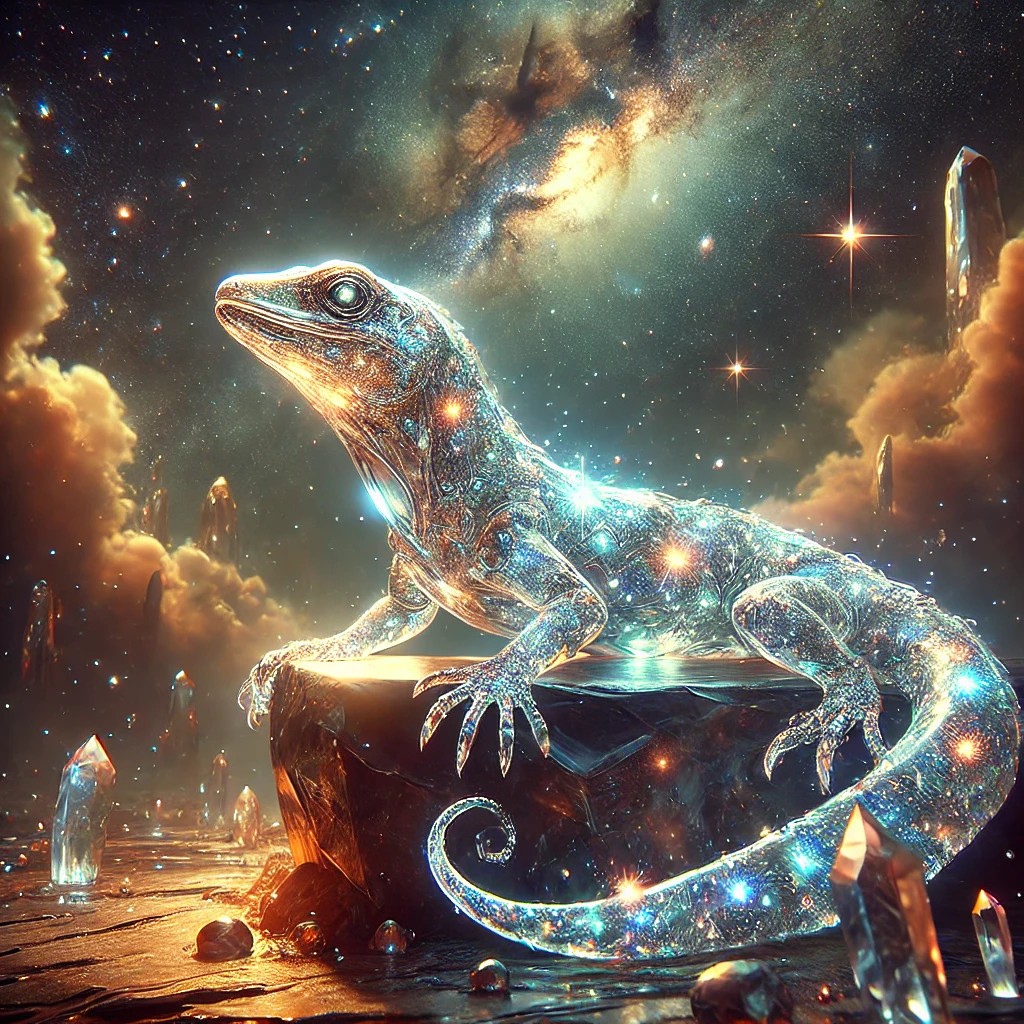 Starlight Lizard Crystal – MoriiHub