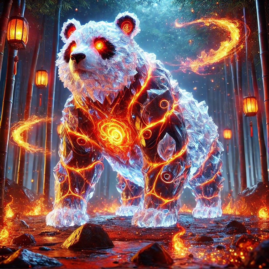Fire Panda Crystal – MoriiHub