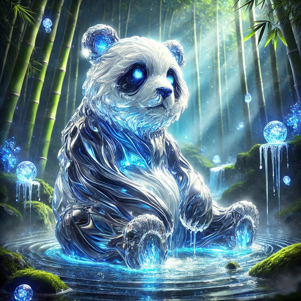 Water Panda Crystal – MoriiHub