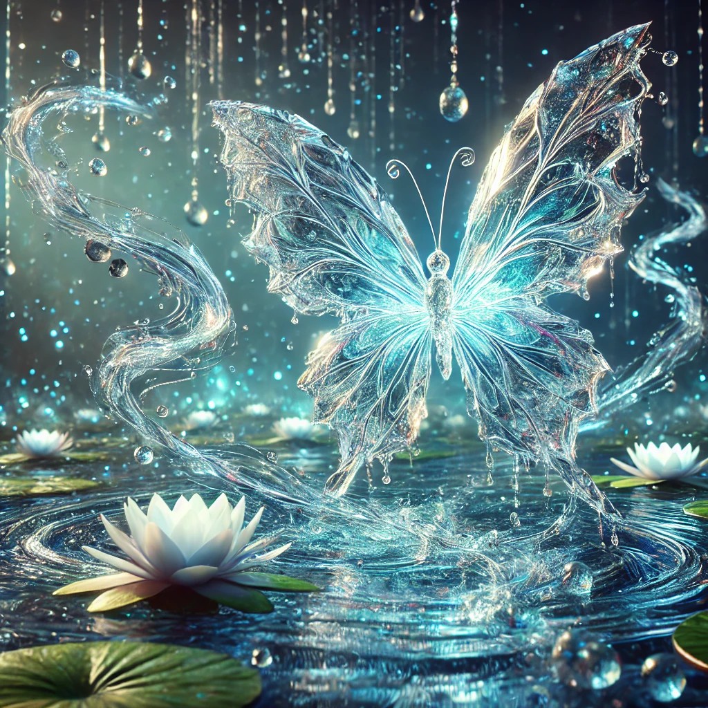 Water Butterfly Crystal – MoriiHub