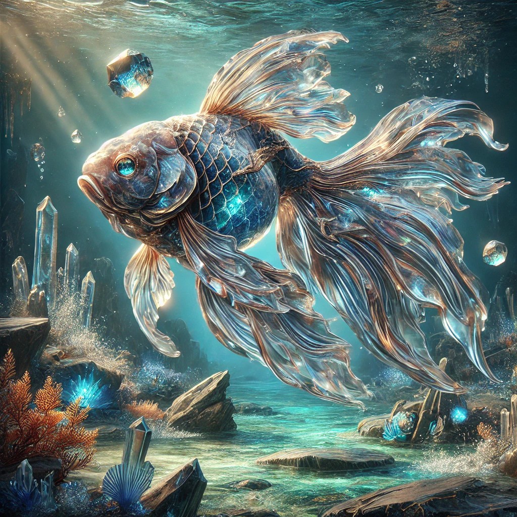 Stone Goldfish Crystal – MoriiHub