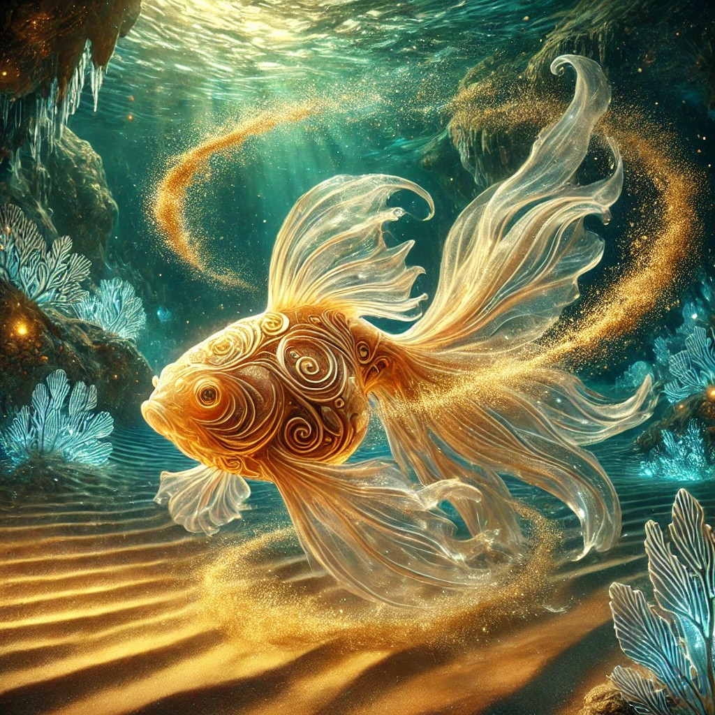 Sand Goldfish Crystal – MoriiHub