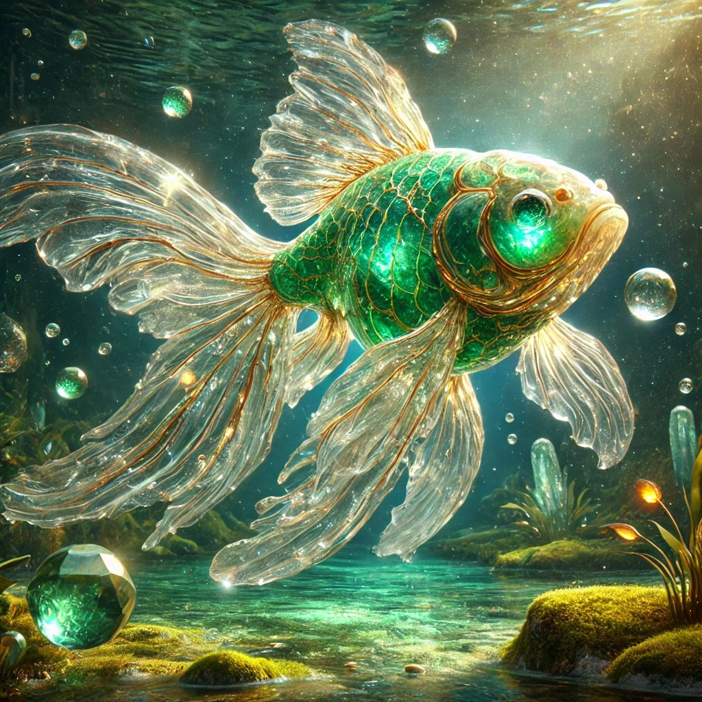 Earth Goldfish Crystal – MoriiHub