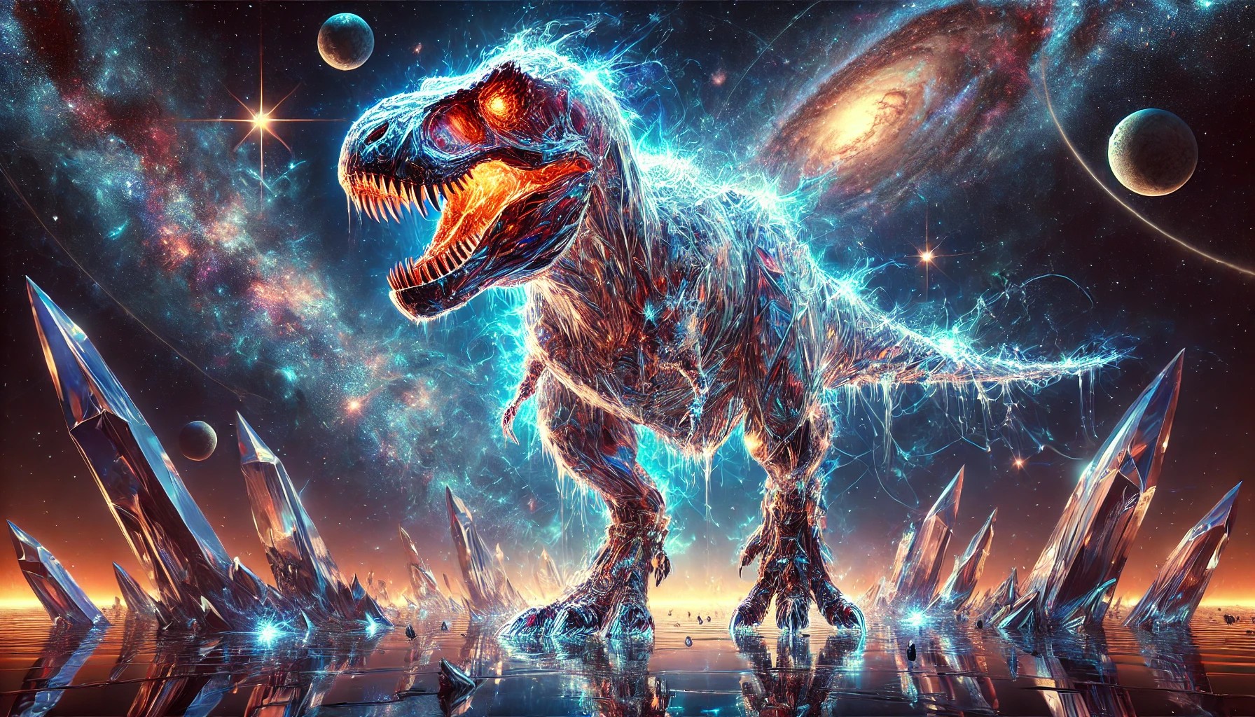 Space T Rex Crystal – MoriiHub
