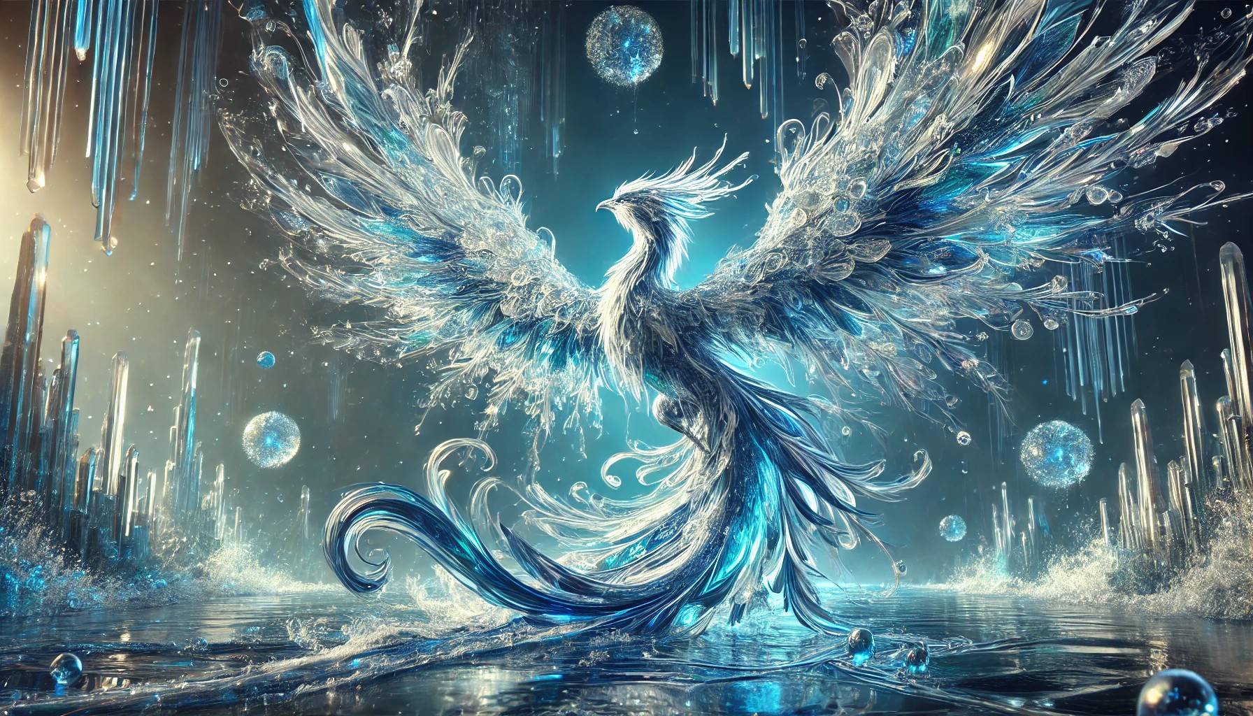 Water Phoenix Crystal – MoriiHub