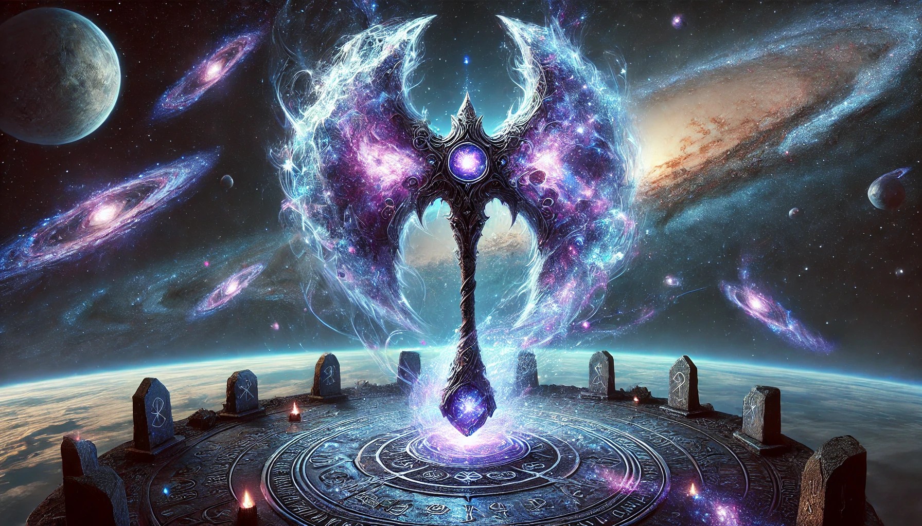 Space Axe Crystal – MoriiHub