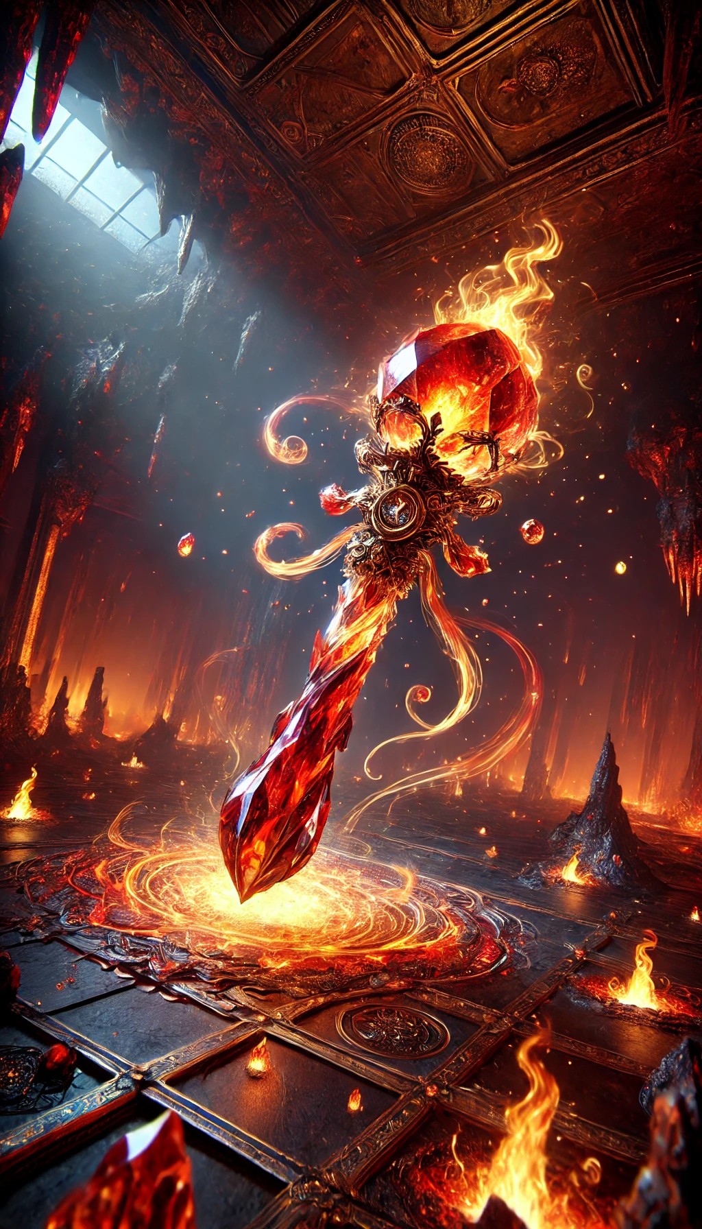 Fire Scepter Crystal – MoriiHub