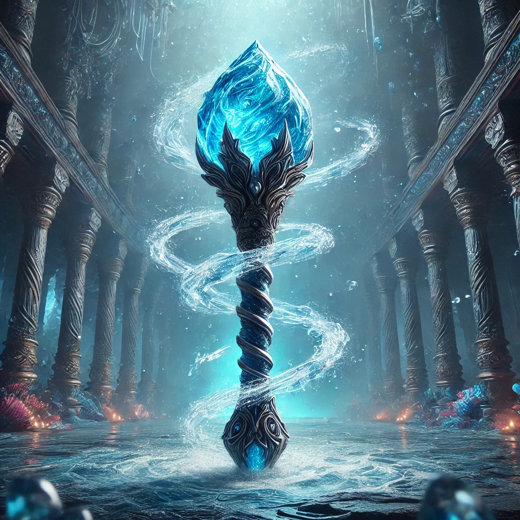 Water Scepter Crystal – MoriiHub