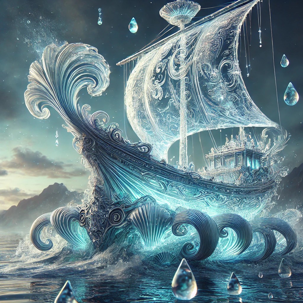 Water Boat Crystal – MoriiHub