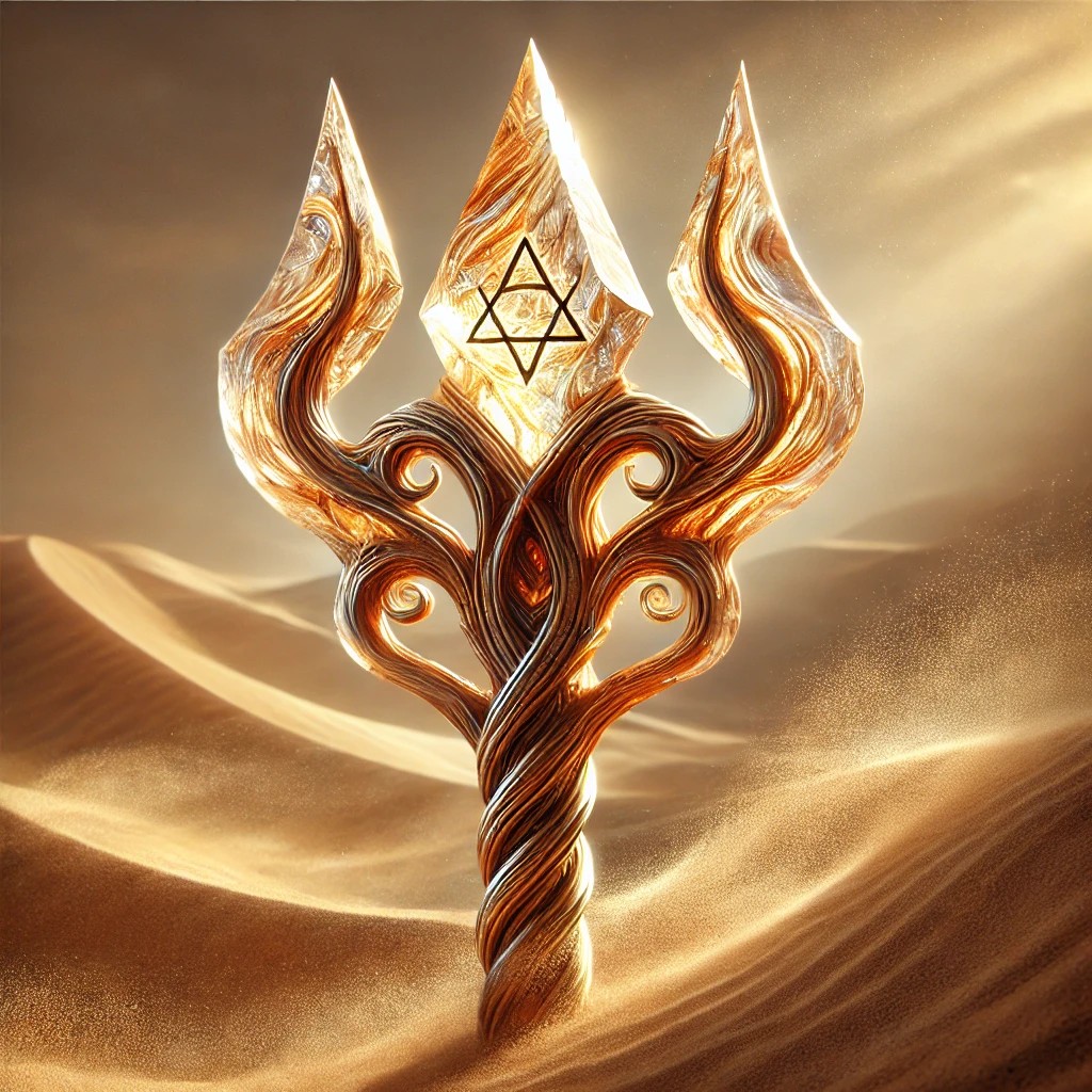 Sand Trident Crystal – MoriiHub