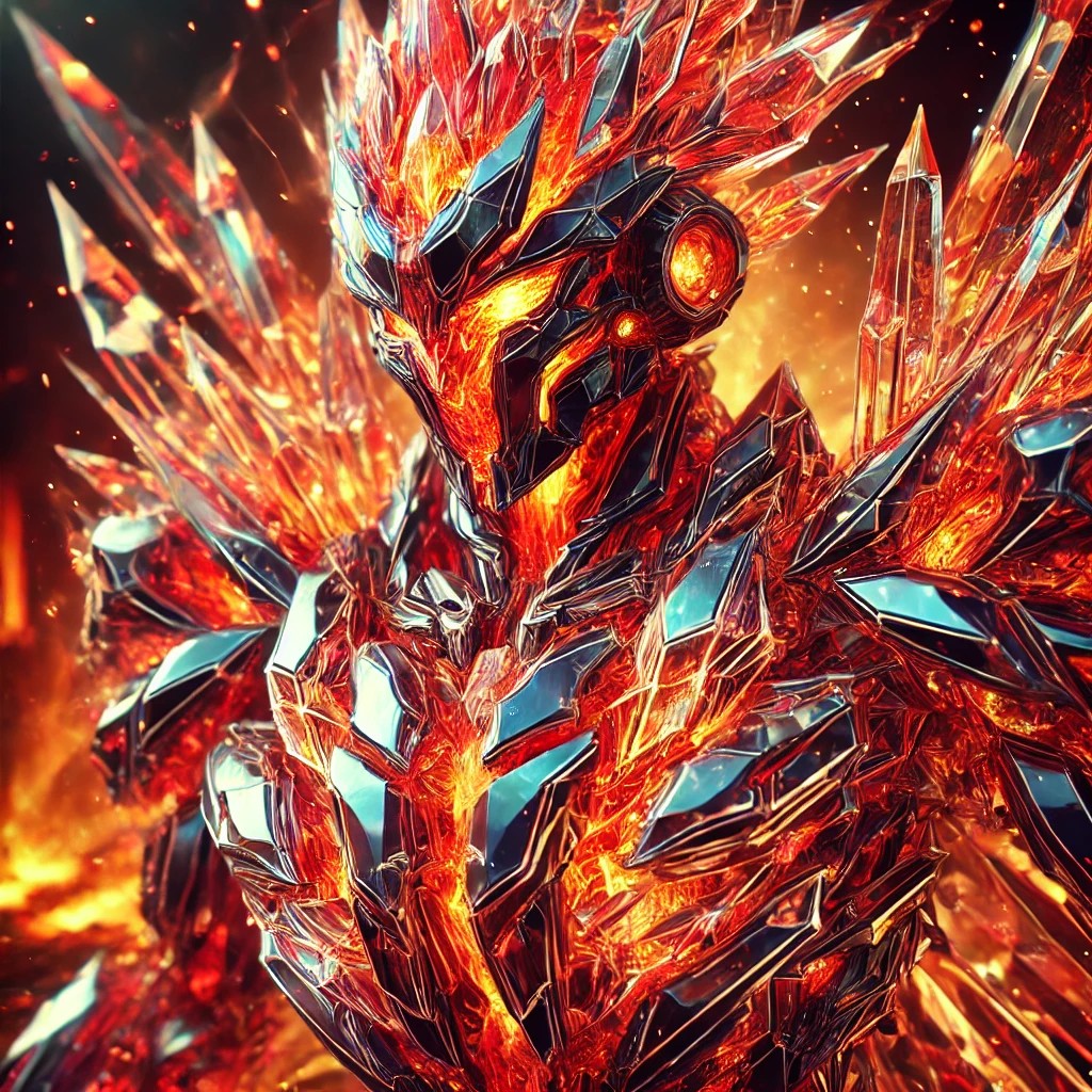 Fire Robot Crystal – MoriiHub
