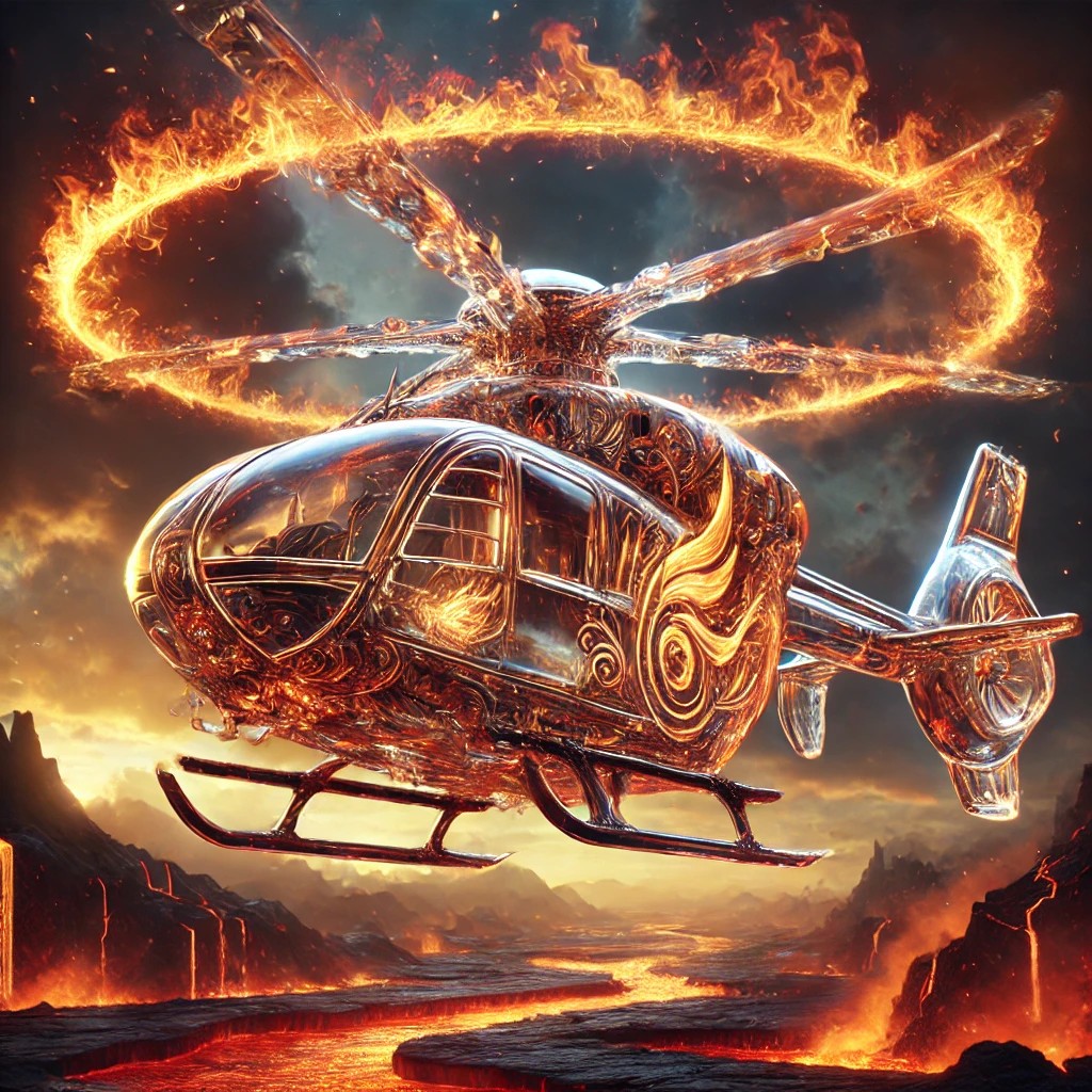 Fire Helicopter Crystal – MoriiHub