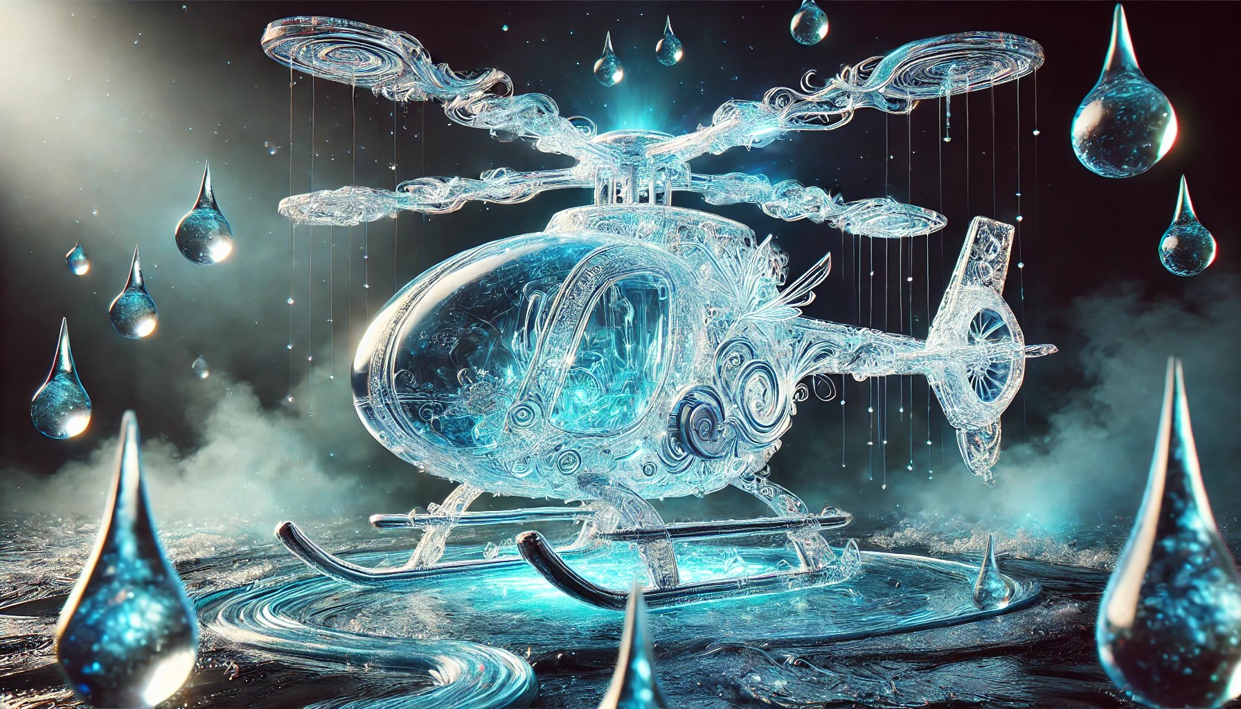 Water Helicopter Crystal – MoriiHub