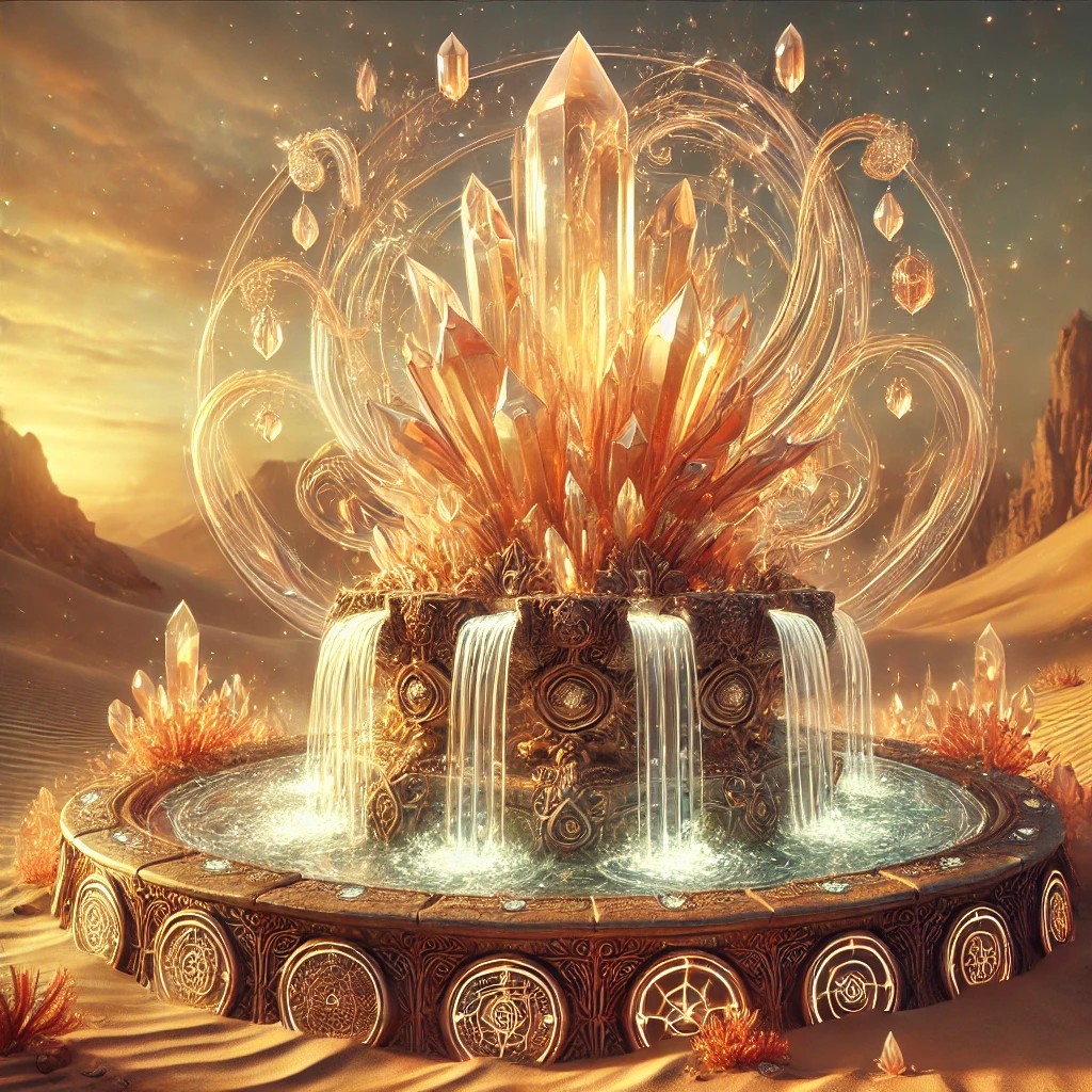 Sand Fountain Crystal – MoriiHub