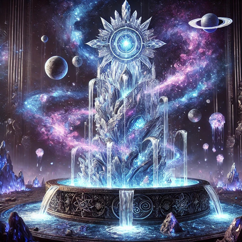 Space Fountain Crystal – MoriiHub