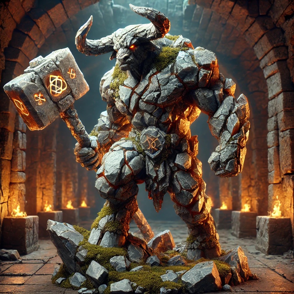 Stone Minotaur Crystal – MoriiHub