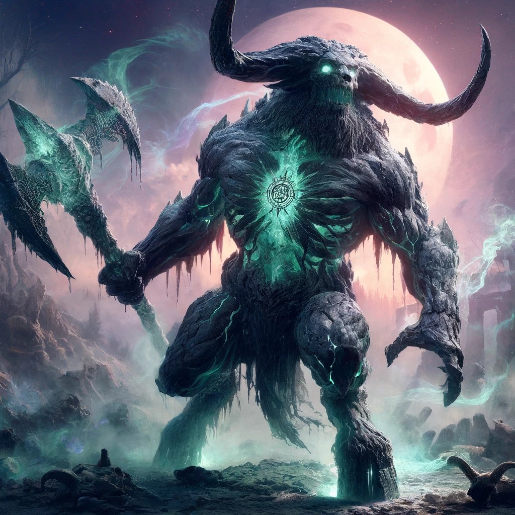 Death Minotaur Crystal – MoriiHub