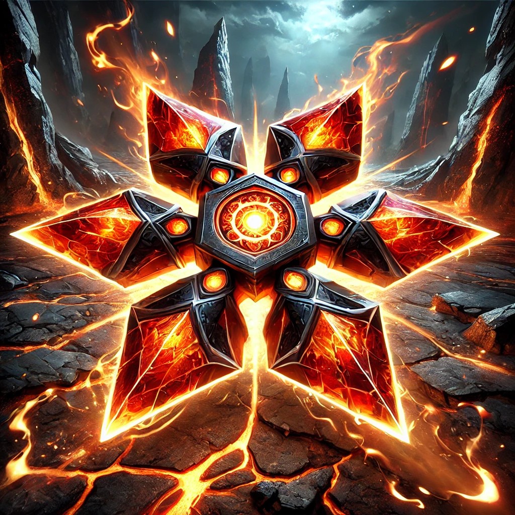 Fire Shuriken Crystal – MoriiHub