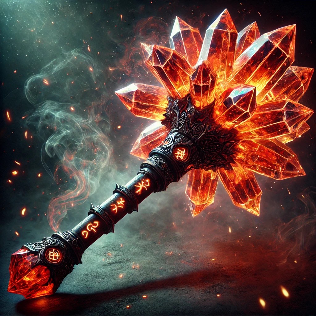 Fire Mace Crystal – MoriiHub