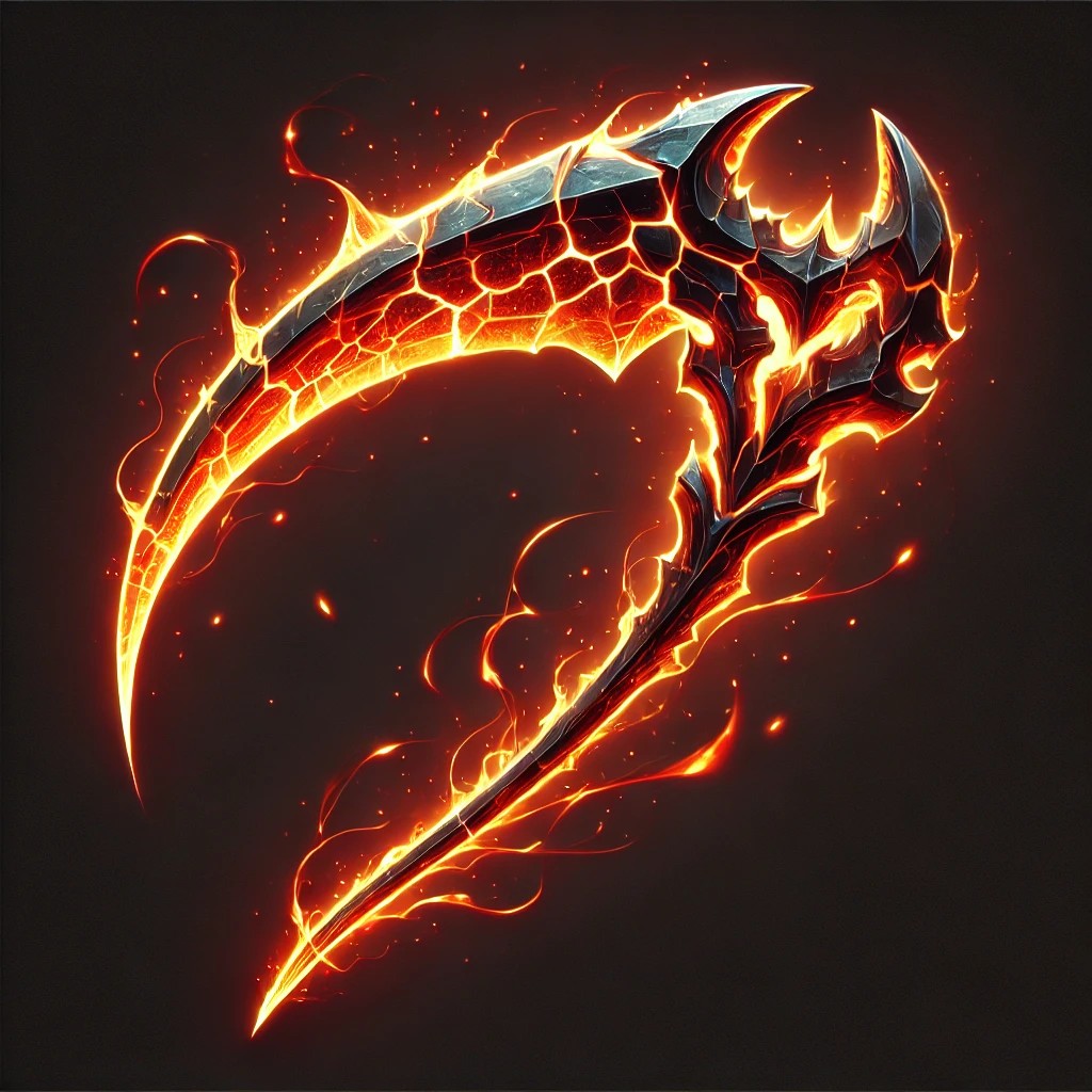 Fire Scythe Crystal – MoriiHub
