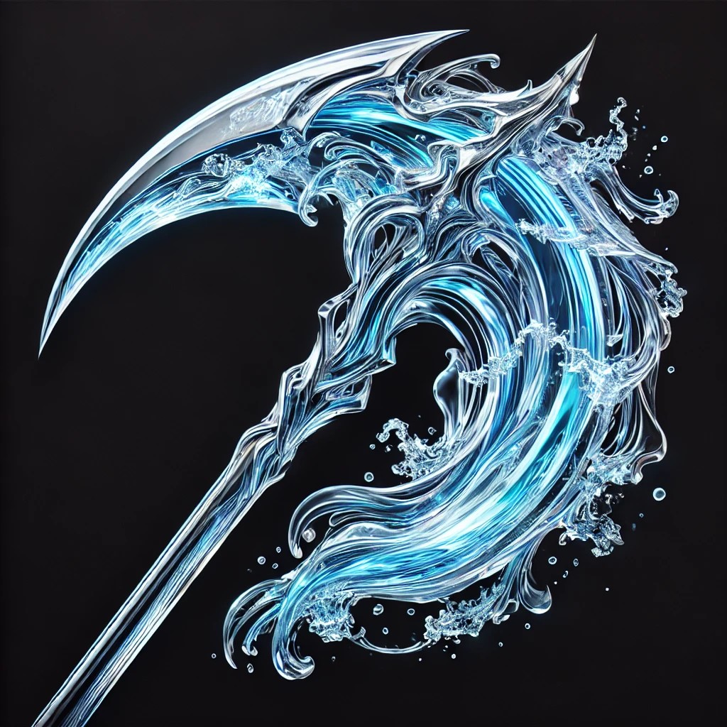 Water Scythe Crystal – MoriiHub