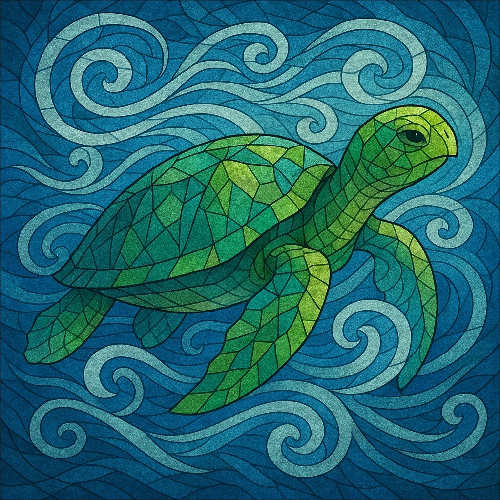 Wind Turtle Mosaic – MoriiHub
