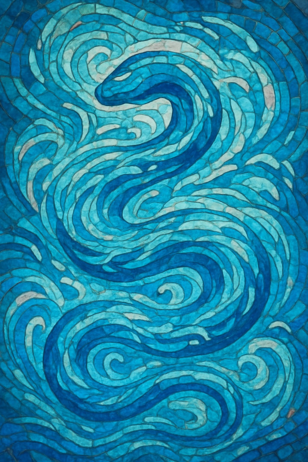 Water Snake Mosaic – MoriiHub