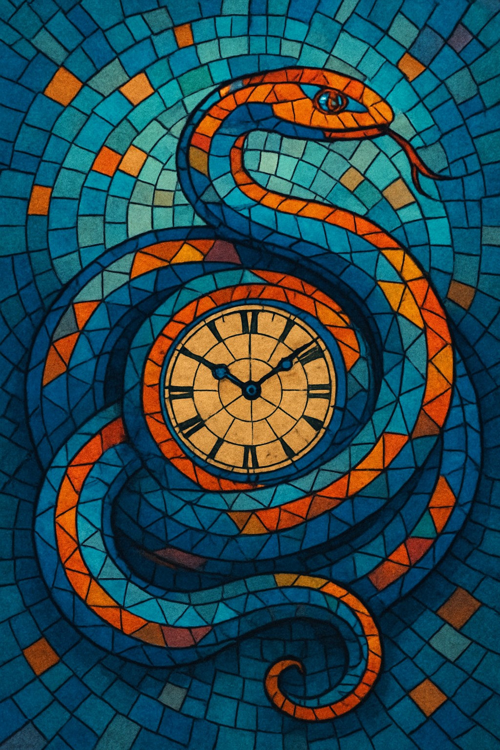 Time Snake Mosaic – MoriiHub