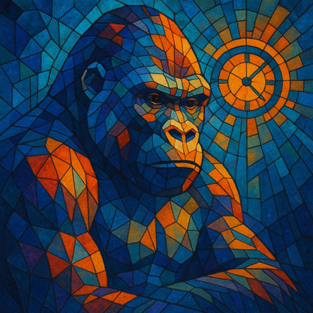 Time Gorilla Mosaic – MoriiHub