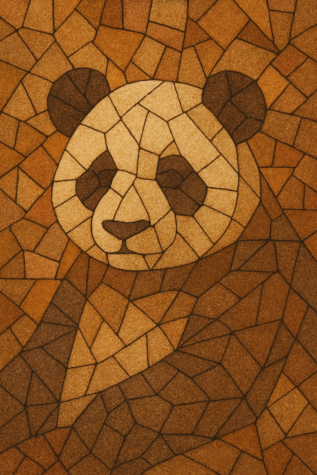 Sand Panda Mosaic – MoriiHub