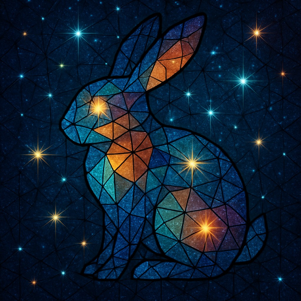 Starlight Rabbit Mosaic – MoriiHub