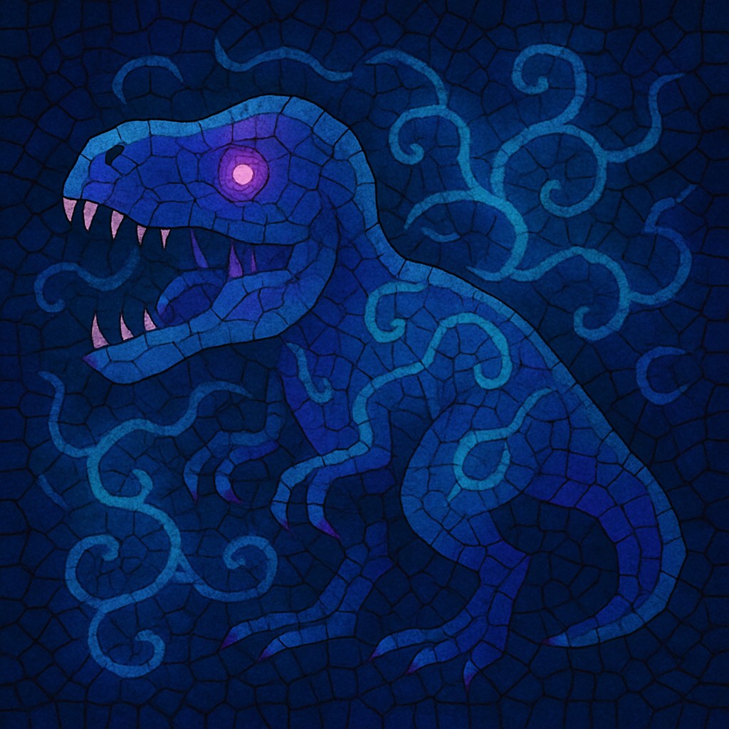 Mystic T Rex Mosaic – MoriiHub