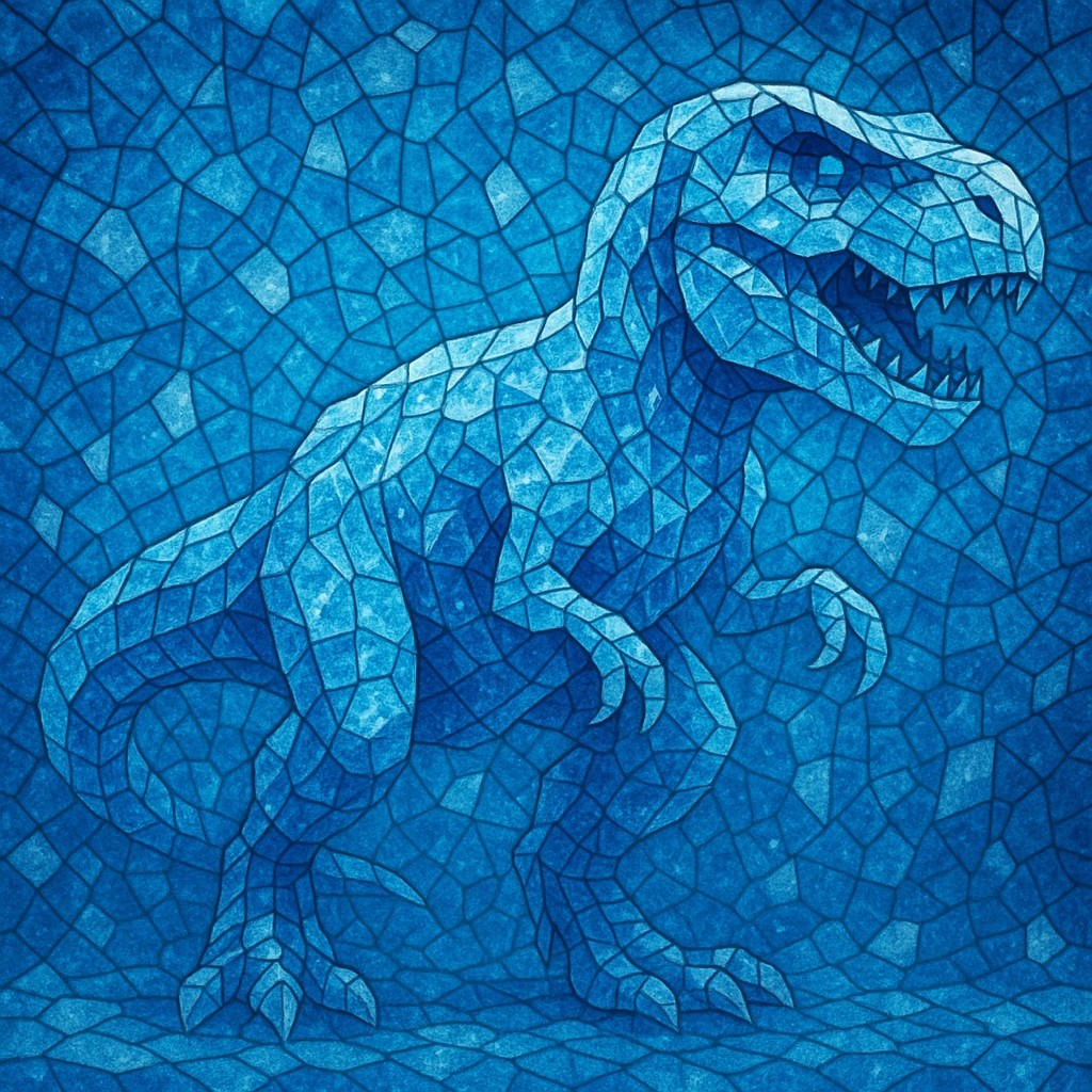 Ice T Rex Mosaic – MoriiHub