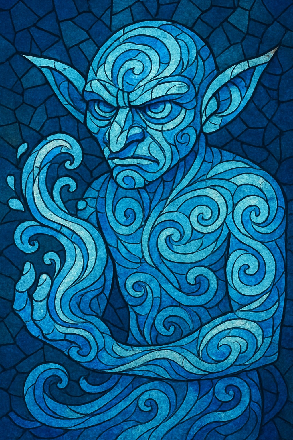 Water Goblin Mosaic – MoriiHub