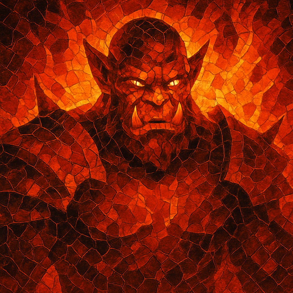 Fire Orc Mosaic – MoriiHub
