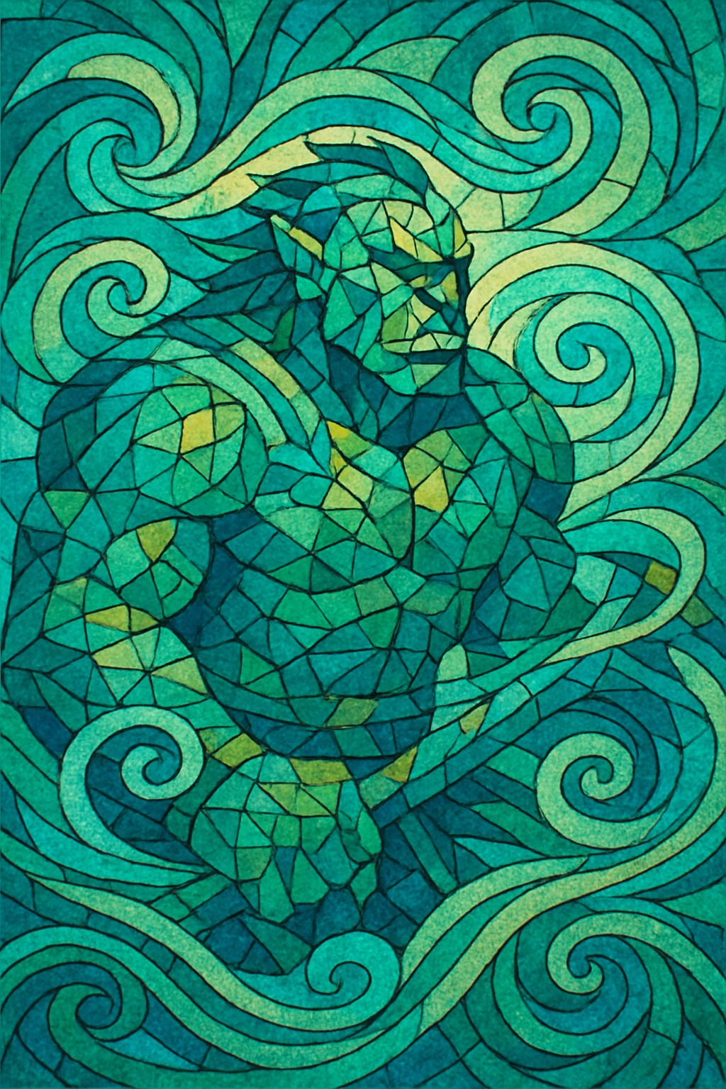 Wind Orc Mosaic – MoriiHub