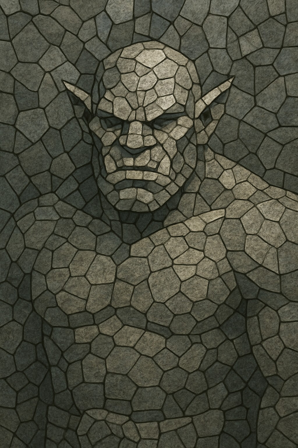 Stone Orc Mosaic – MoriiHub