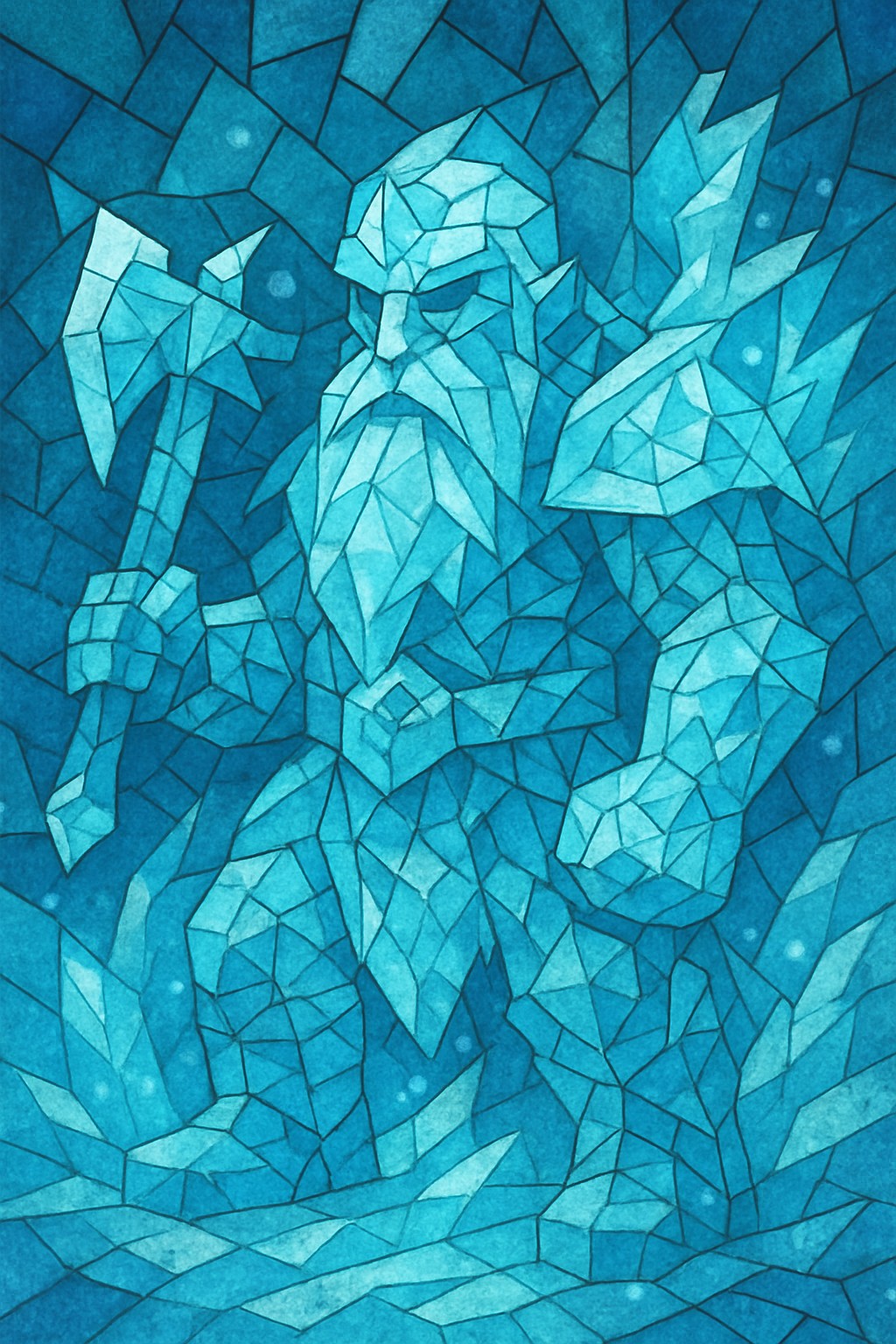 Ice Dwarf Mosaic – MoriiHub