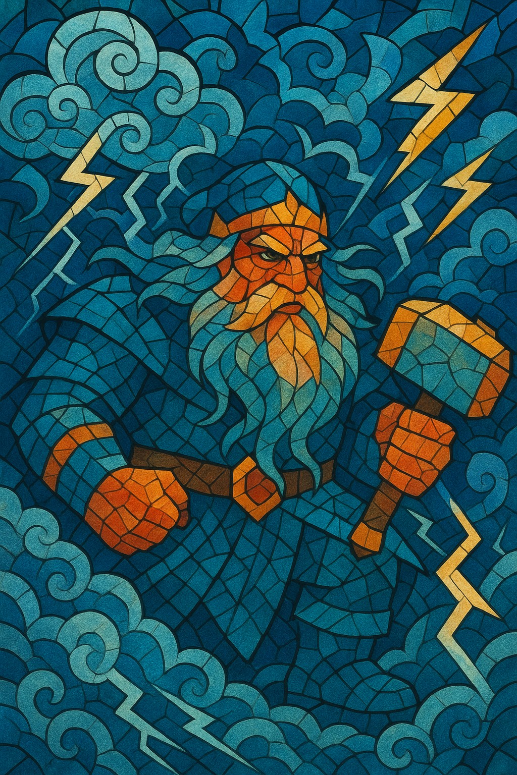 Storm Dwarf Mosaic – MoriiHub