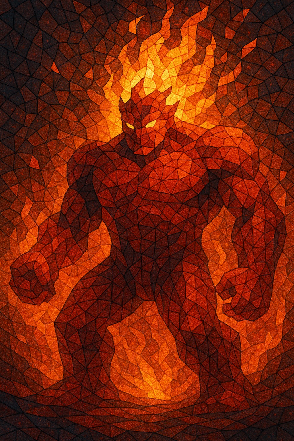 Fire Titan Mosaic – MoriiHub