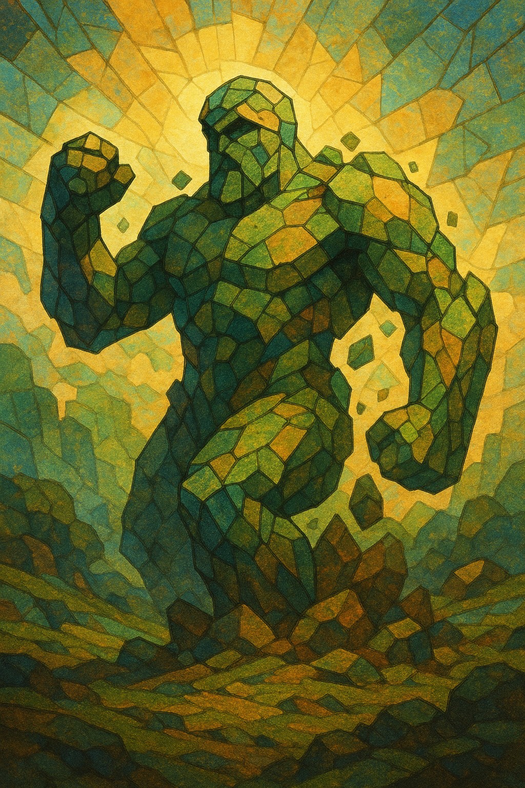 Earth Titan Mosaic – MoriiHub