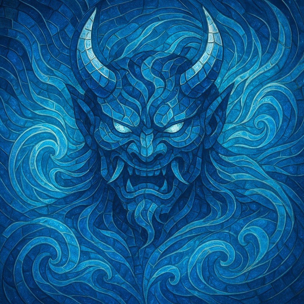 Water Oni Mosaic – MoriiHub