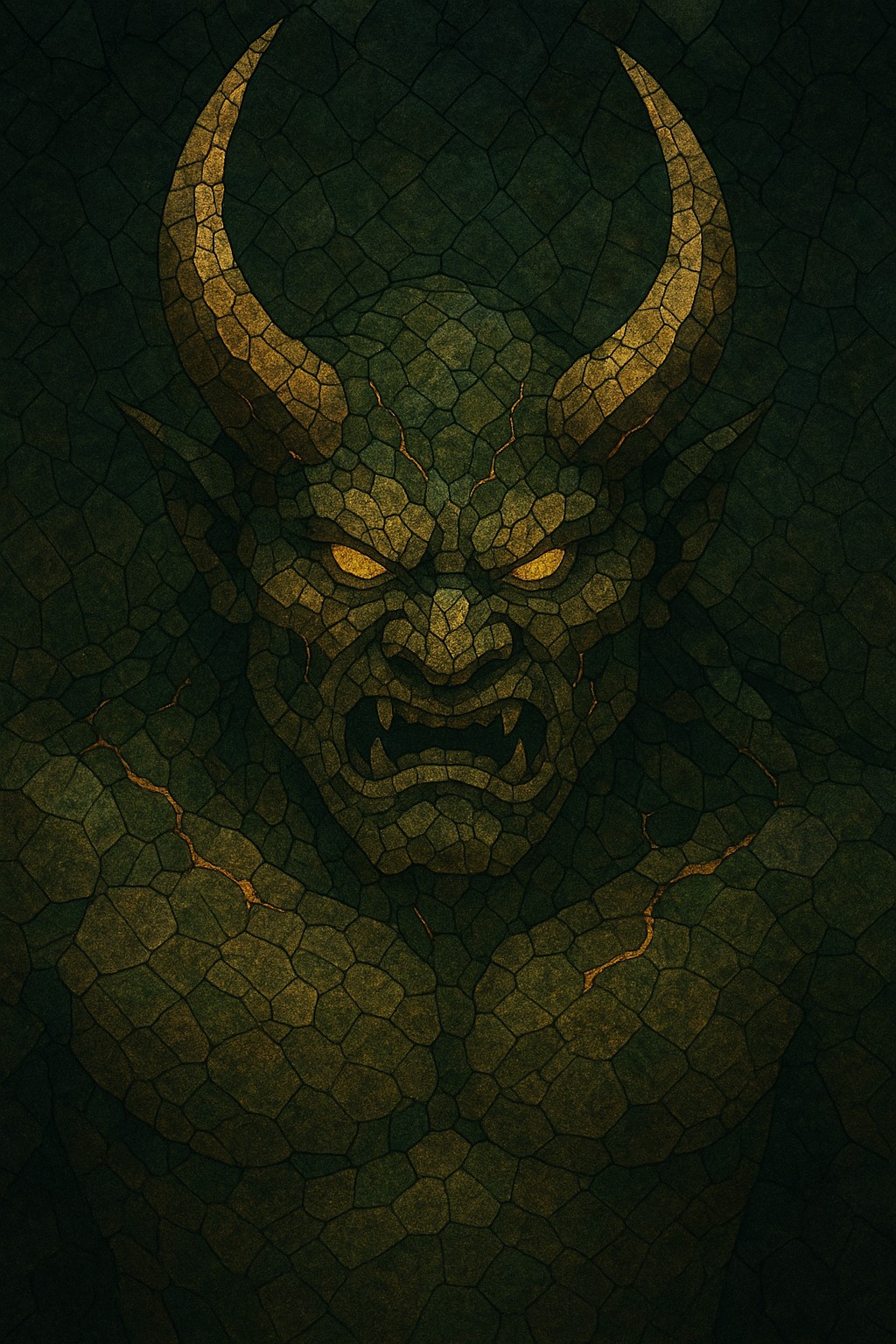 Earth Oni Mosaic – MoriiHub