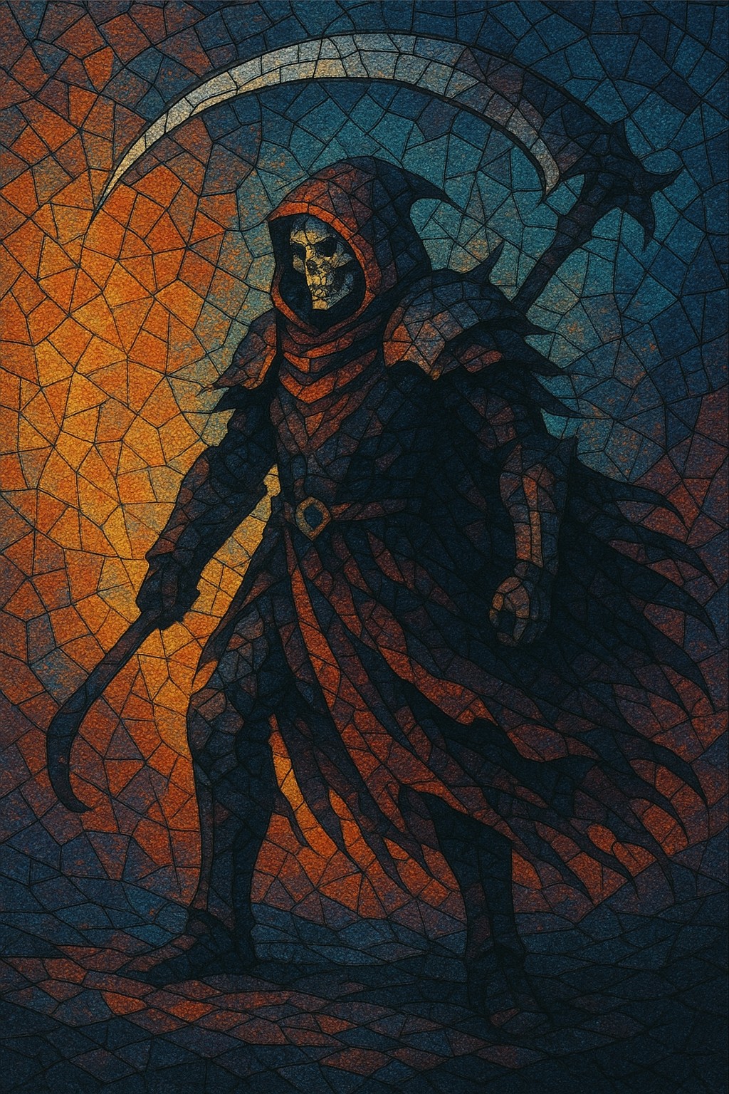Death Warrior Mosaic – MoriiHub