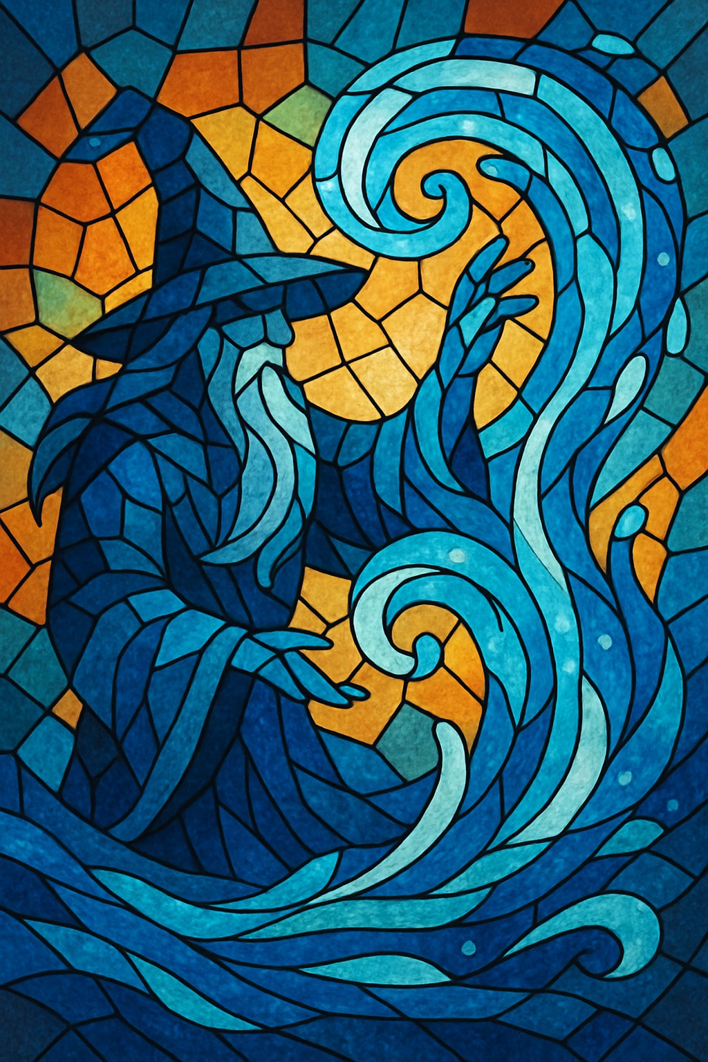 Water Wizard Mosaic – MoriiHub