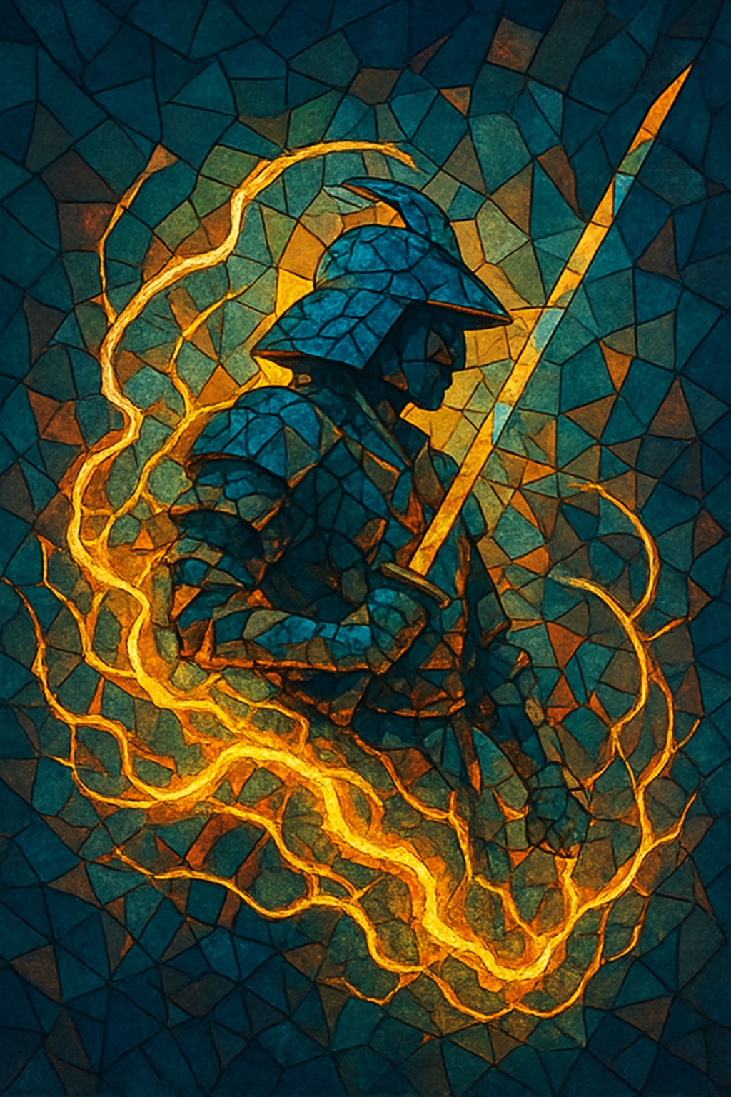 Power Samurai Mosaic – MoriiHub